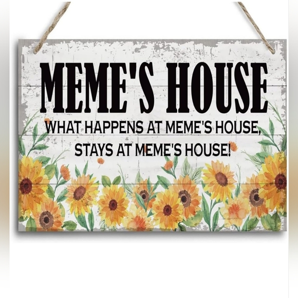 Wall Decor | Memes House What Happens At Memes House | Poshmark